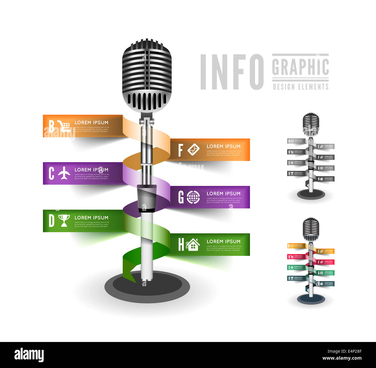 Infographic designs hi-res stock photography and images - Alamy
