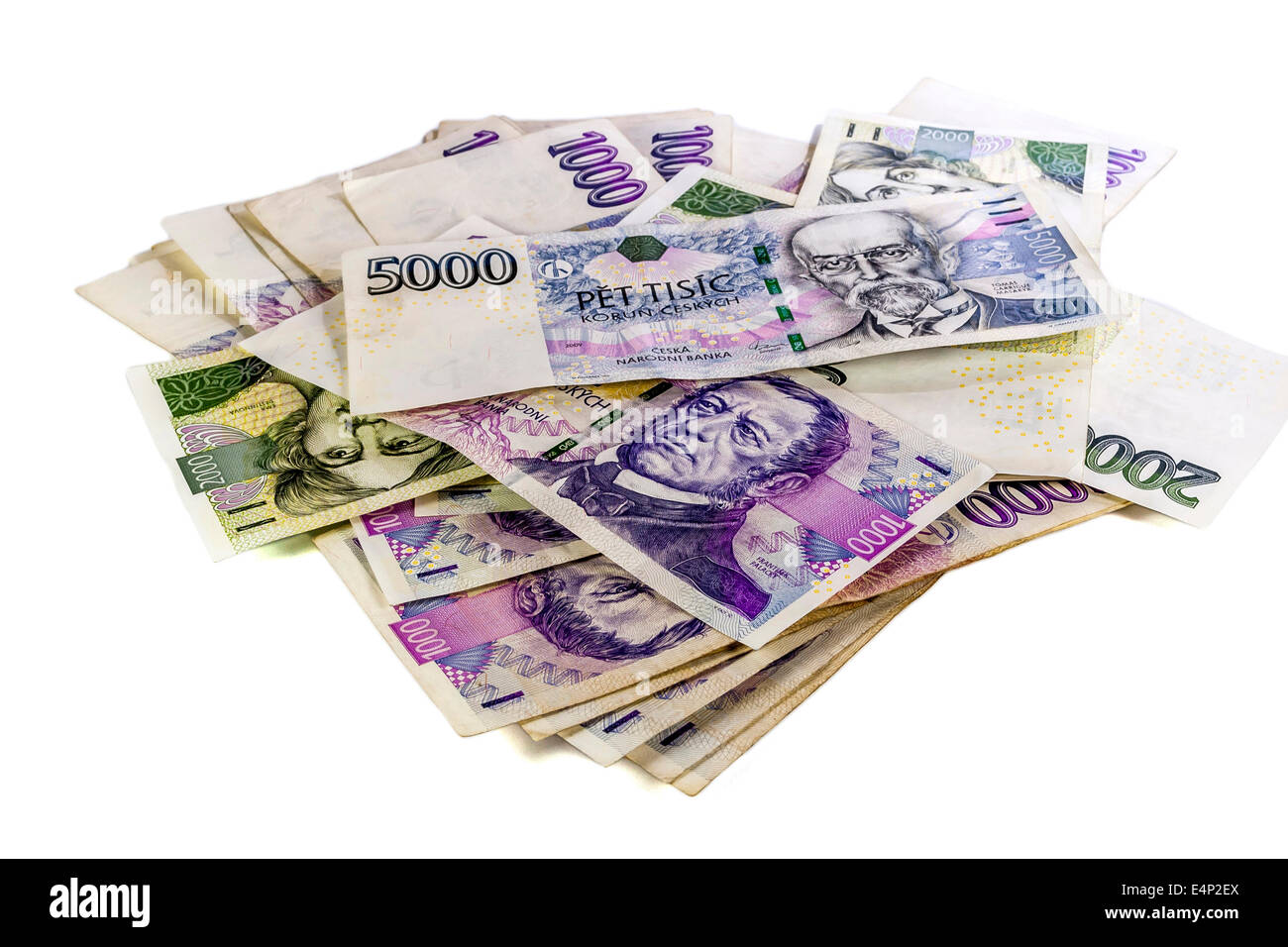 Czech money hi-res stock photography and images - Alamy