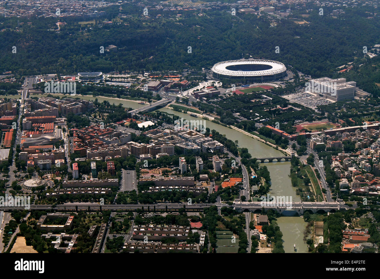 Stadio olimpico stadium view hi-res stock photography and images - Alamy