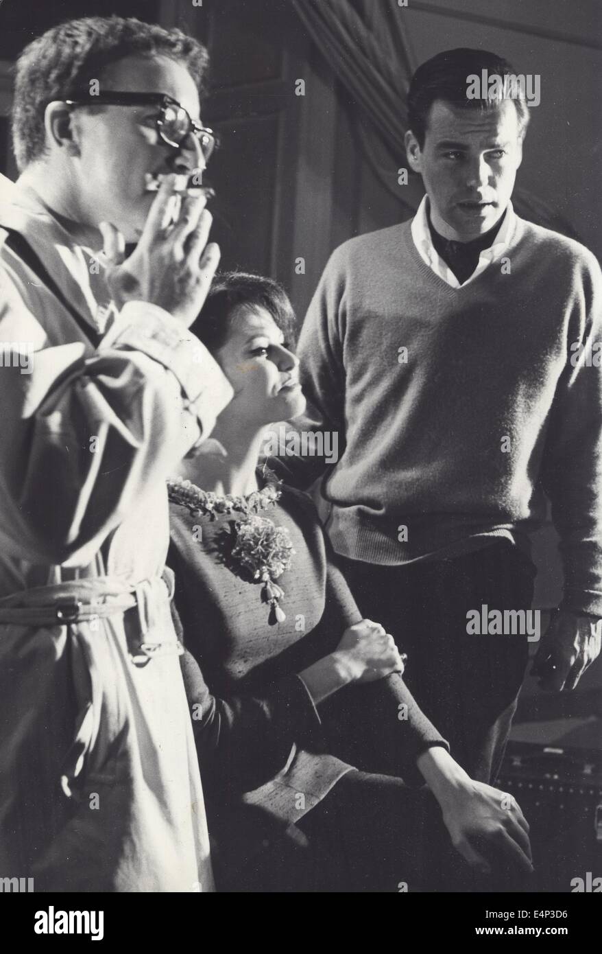 ROBERT WAGNER with Claudia Cardinale and Peter Sellers.(Credit Image ...