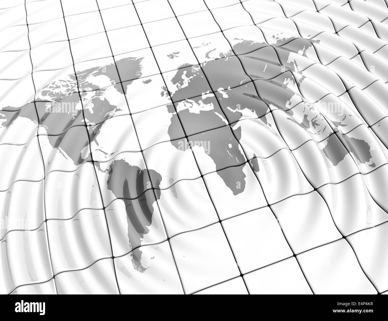 World Climate Map Black And White