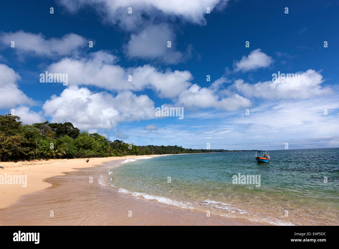 Playa Bluff. Isla Colon. Colon island. Bocas del Toro Stock Photo - Alamy