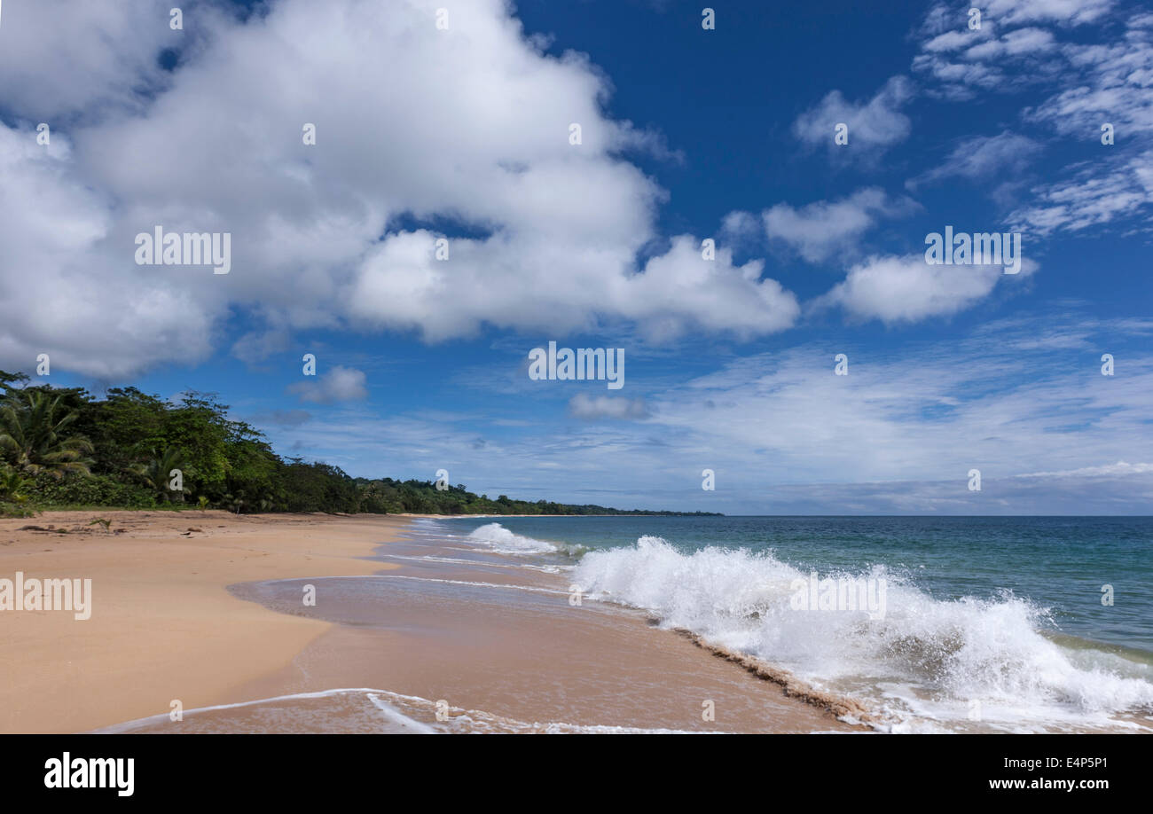 Playa Bluff. Isla Colon. Colon island. Bocas del Toro Stock Photo - Alamy