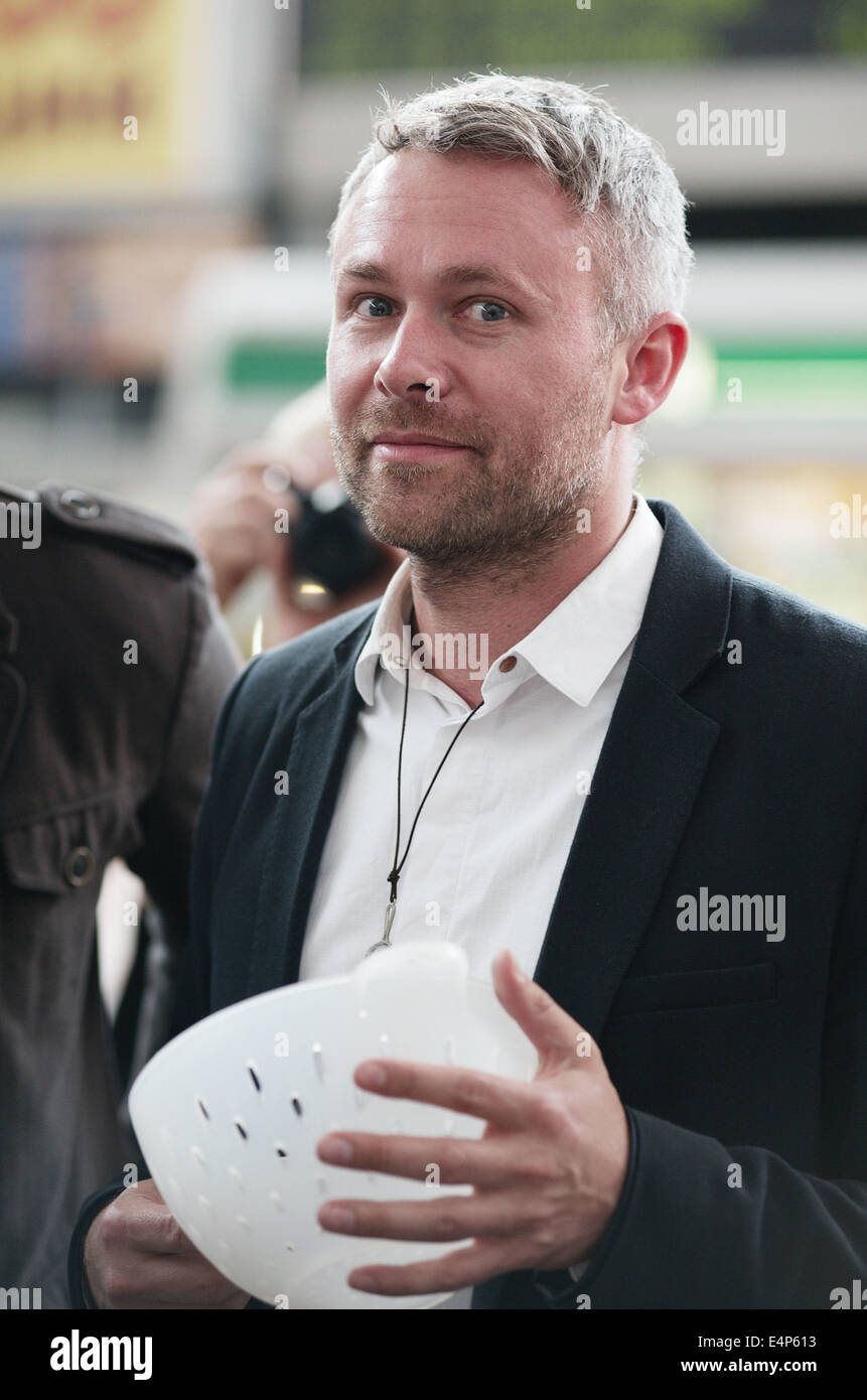 Vienna, Austria. 14th July, 2014. 'Pastafarian' NIKO ALM wins a case in ...