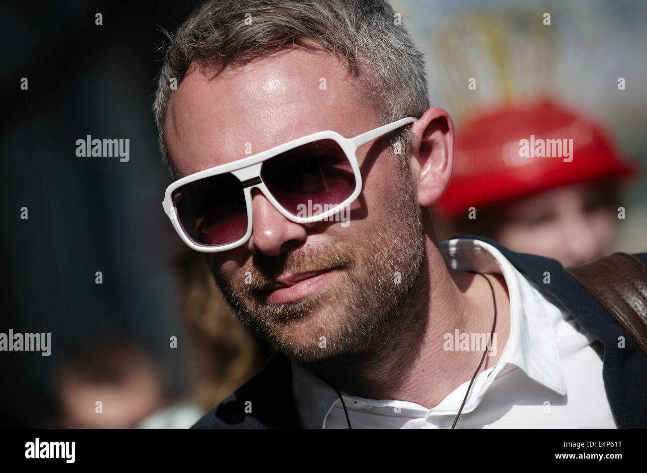 Vienna, Austria. 14th July, 2014. 'Pastafarian' NIKO ALM wins a case in ...