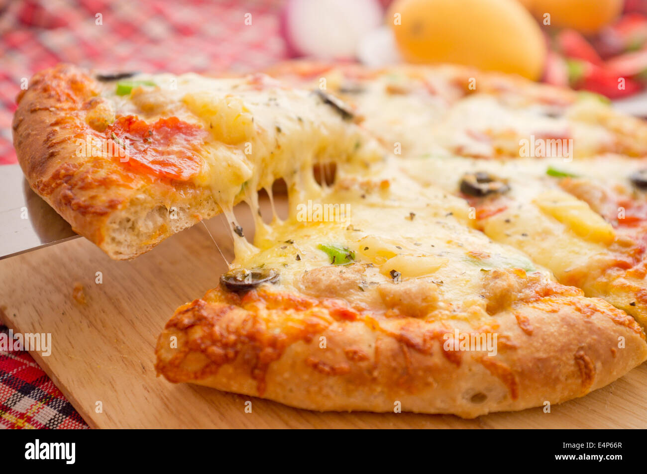 A little cheese pizza, 9 inch Stock Photo - Alamy