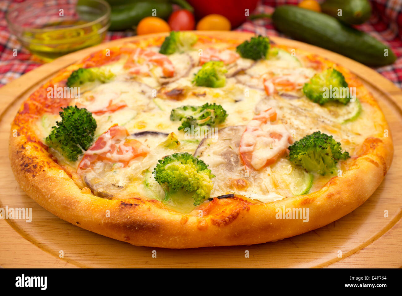 A little cheese pizza, 9 inch Stock Photo - Alamy