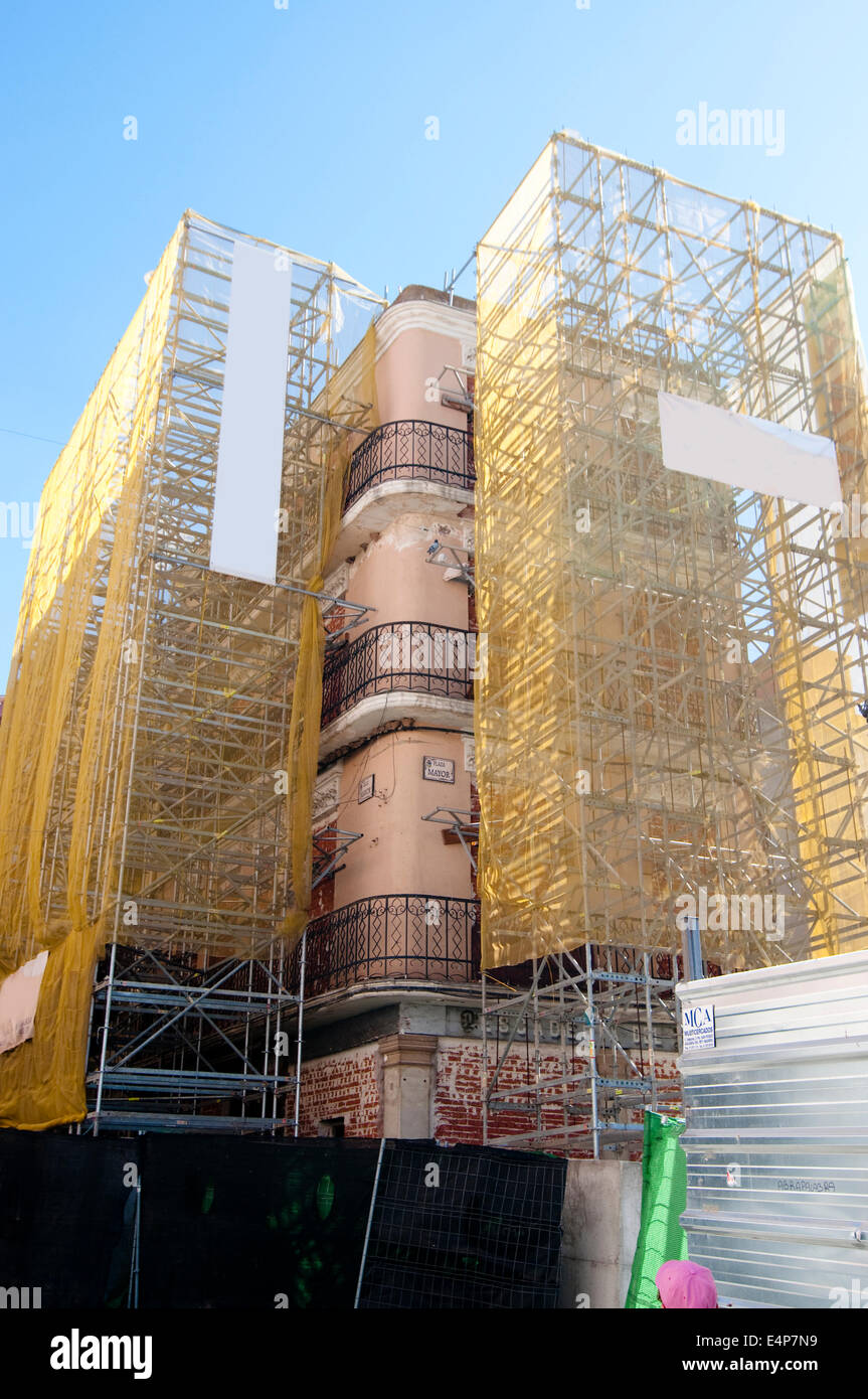 Restoration building picture with details and textures Stock Photo - Alamy