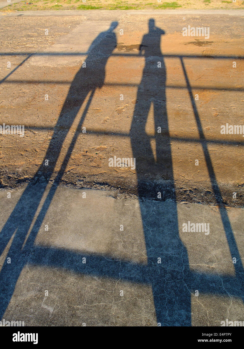 Elongated shadows shadow hi-res stock photography and images - Alamy