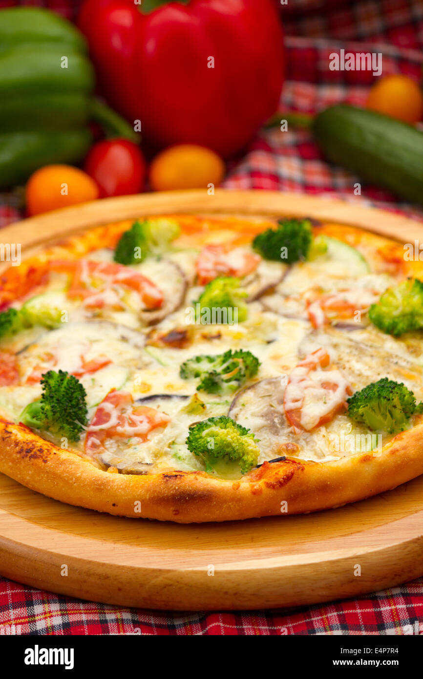 A little cheese pizza, 9 inch Stock Photo - Alamy