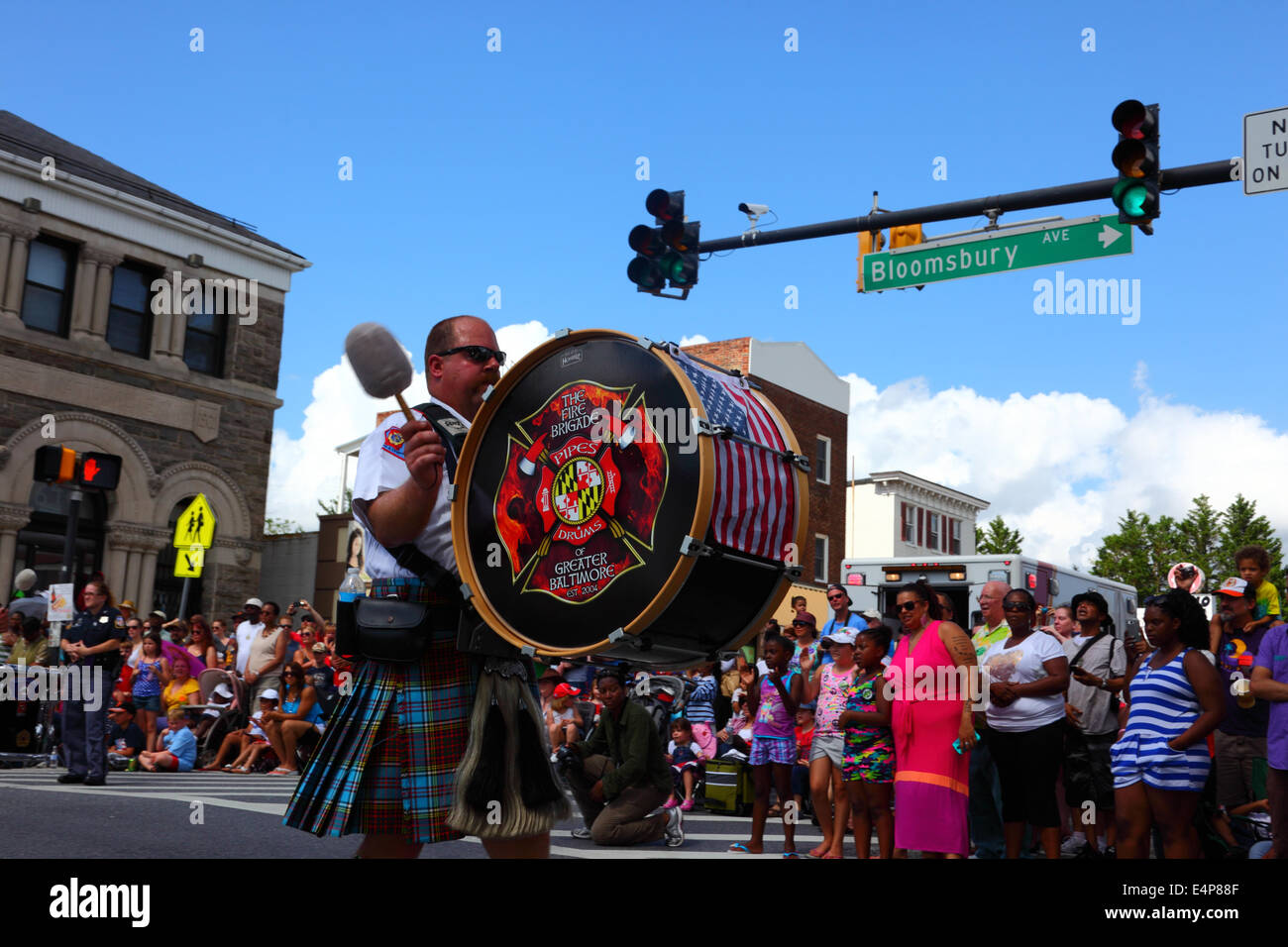 Marching band bass drum hi-res stock photography and images - Alamy