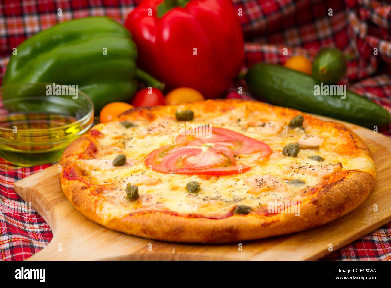 A little cheese pizza, 9 inch Stock Photo - Alamy