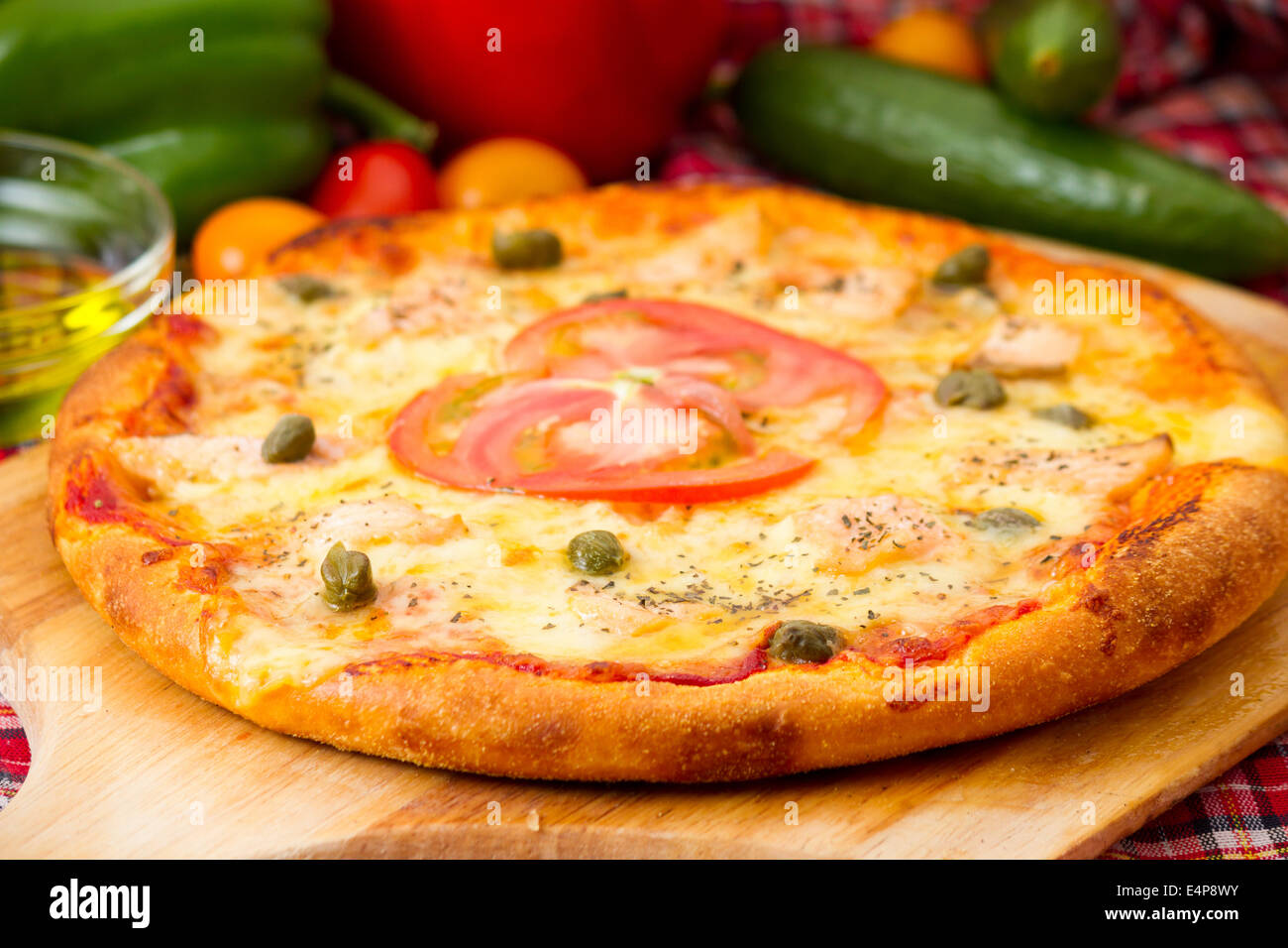 A little cheese pizza, 9 inch Stock Photo - Alamy