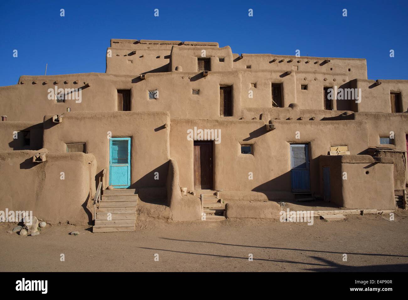 Taos Pueblo Building Stock Photo - Alamy