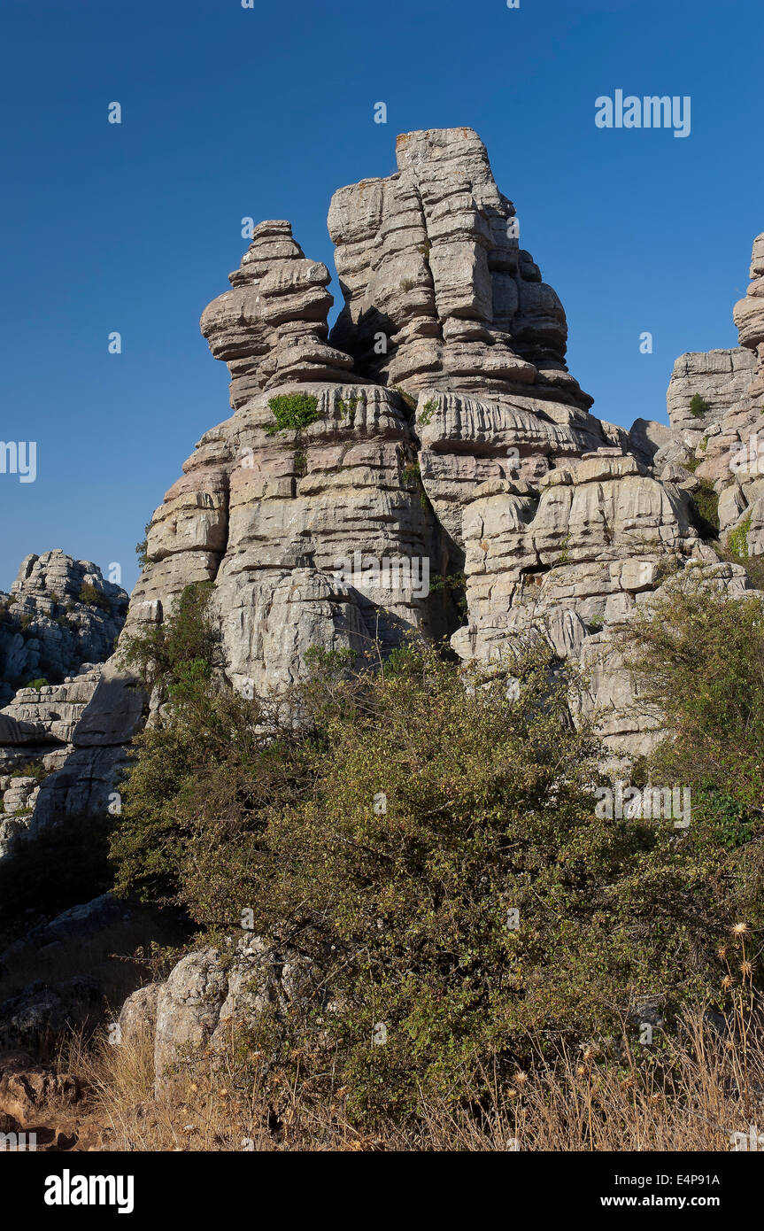 Torcal de Antequera Natural Park, Antequera, Malaga-province, Region of ...