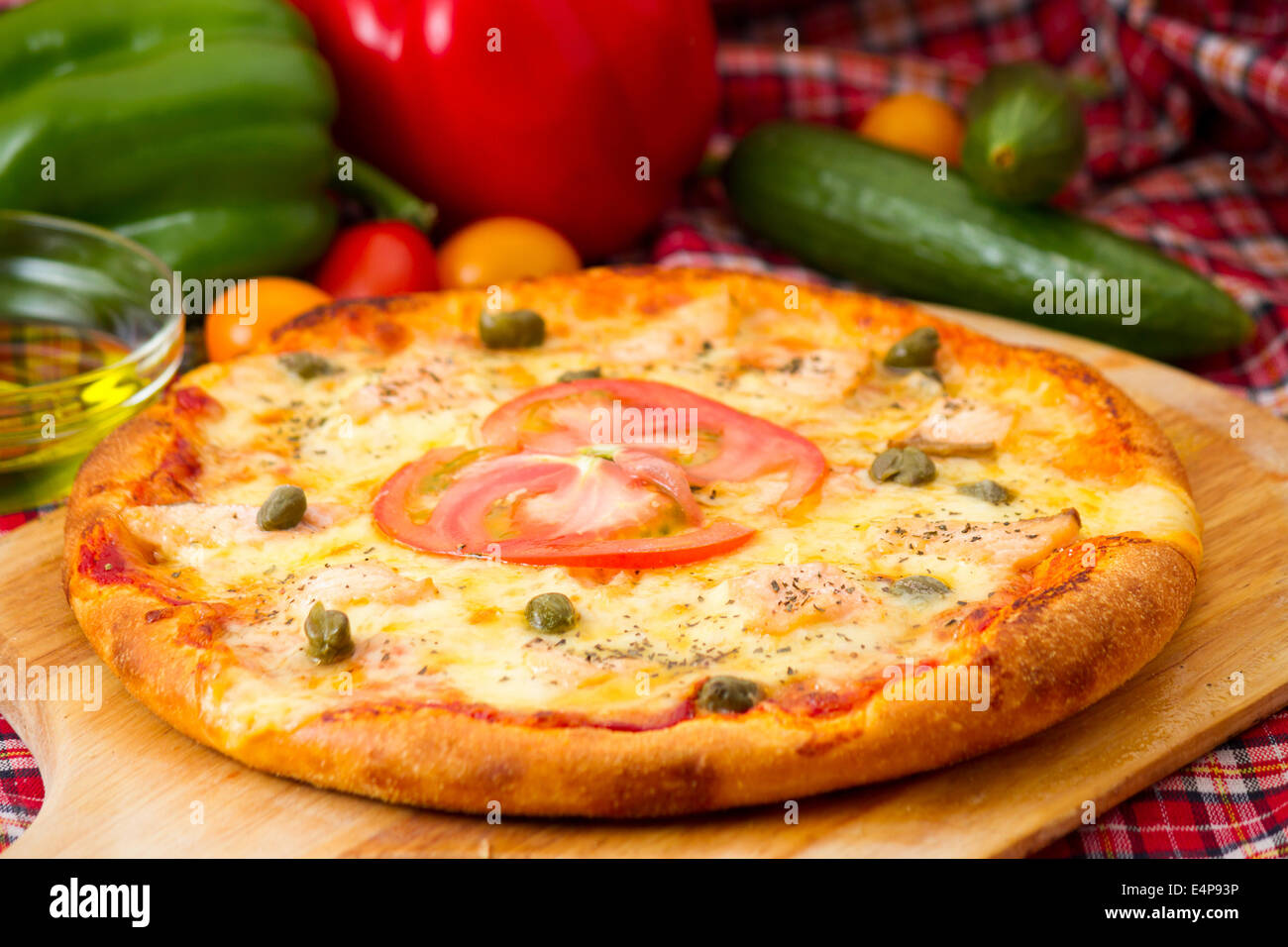 A little cheese pizza, 9 inch Stock Photo - Alamy