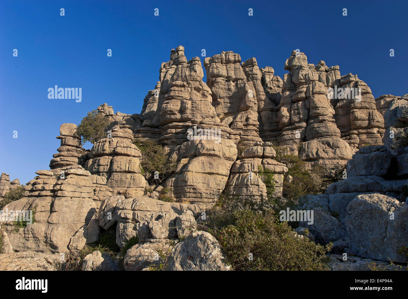 Torcal de Antequera Natural Park, Antequera, Malaga-province, Region of ...