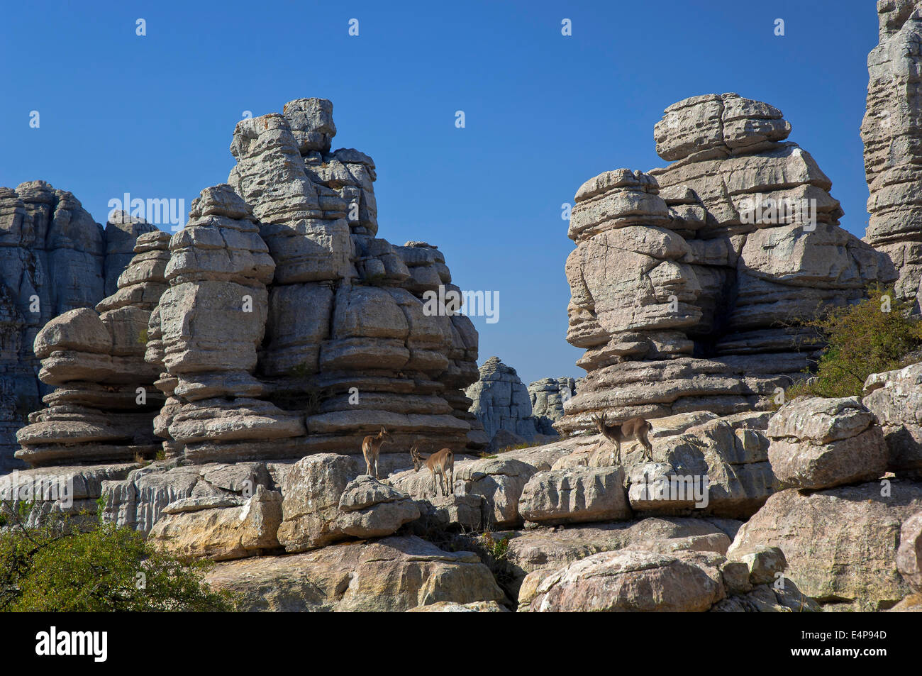 Torcal de Antequera Natural Park, Antequera, Malaga-province, Region of ...
