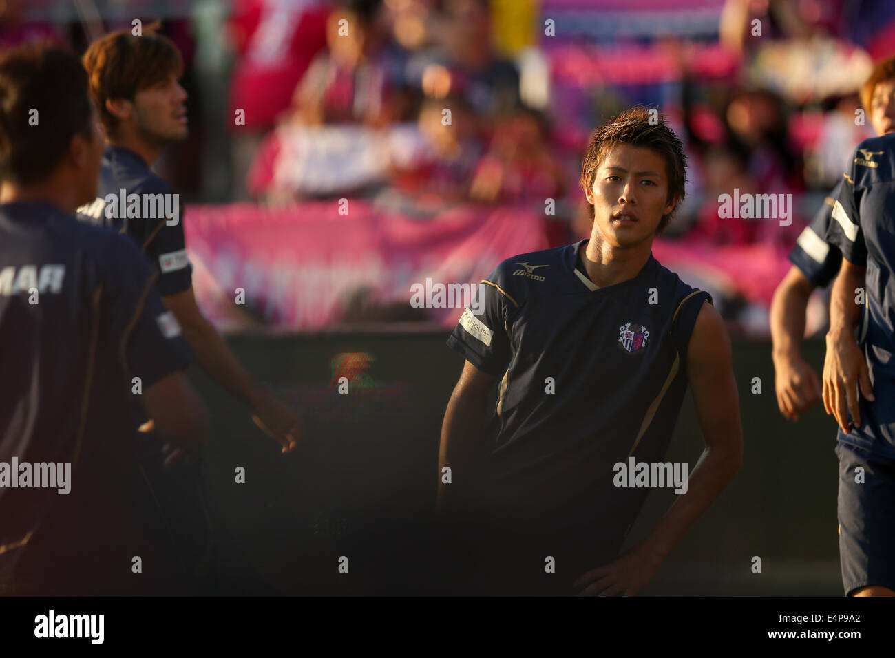 KINCHO Stadium, Osaka, Japan. 15th July, 2014. Yoichiro Kakitani ...