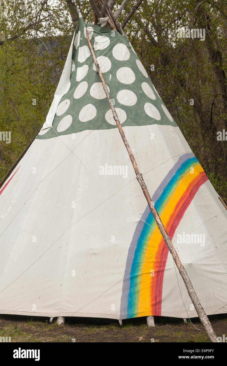 Indian tipi hi-res stock photography and images - Alamy