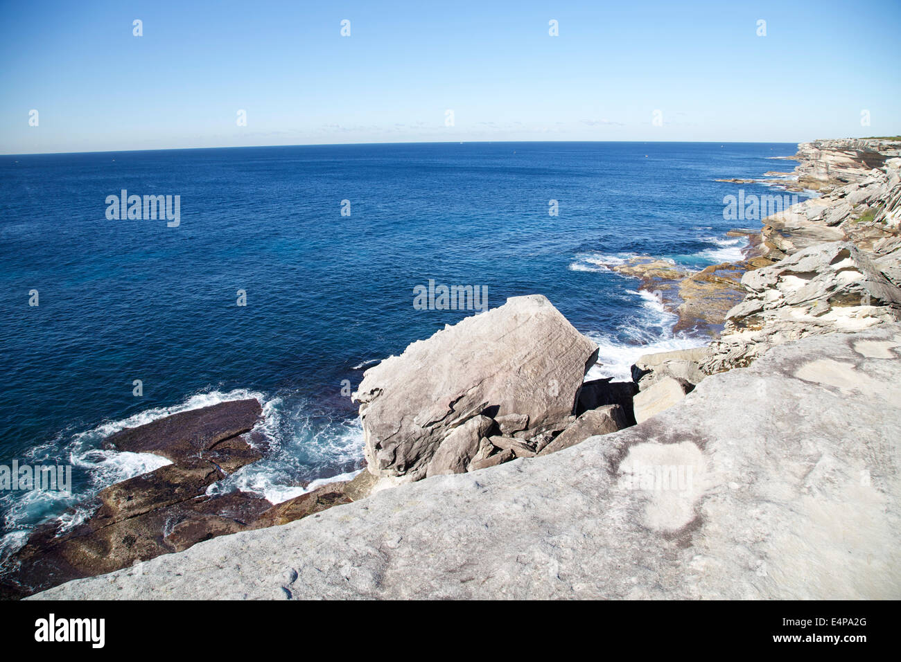 The view from Cape Solander in Botany Bay National Park at Kurnell in ...