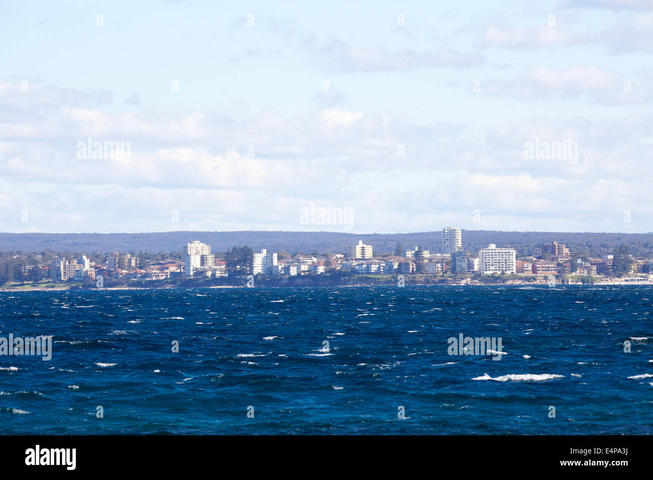 Cronulla in Sydney’s south viewed from the Kurnell Peninsula. The Royal ...
