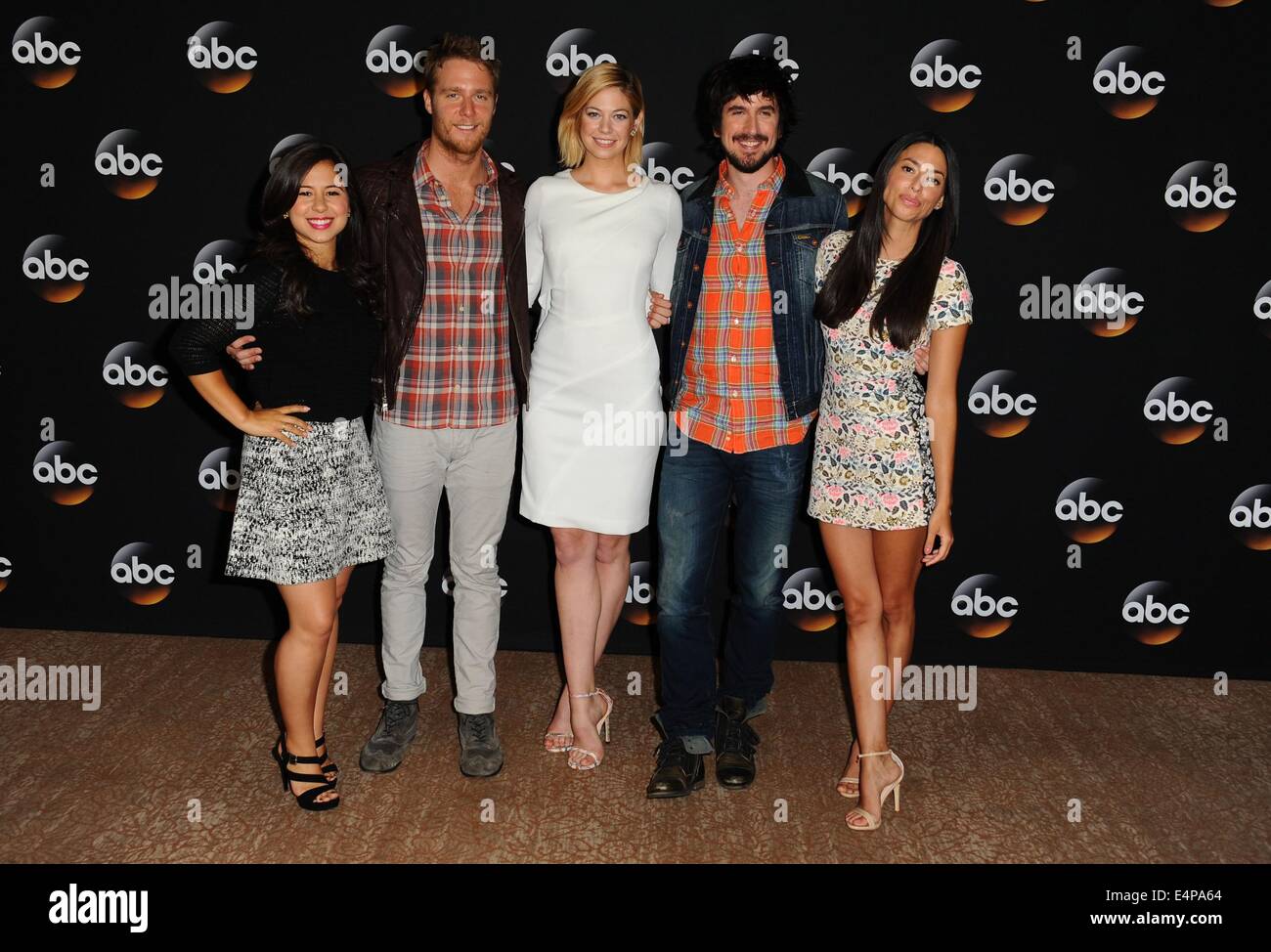 Beverly Hills, CA. 15th July, 2014. Chloe Wepper, Jake McDorman ...