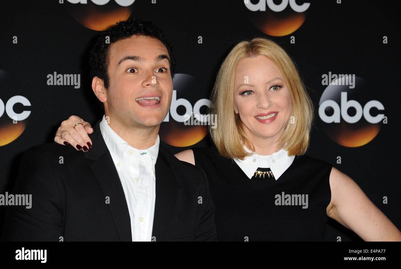 Beverly Hills, CA. 15th July, 2014. Troy Gentile, Wendi McLendon-Covey ...