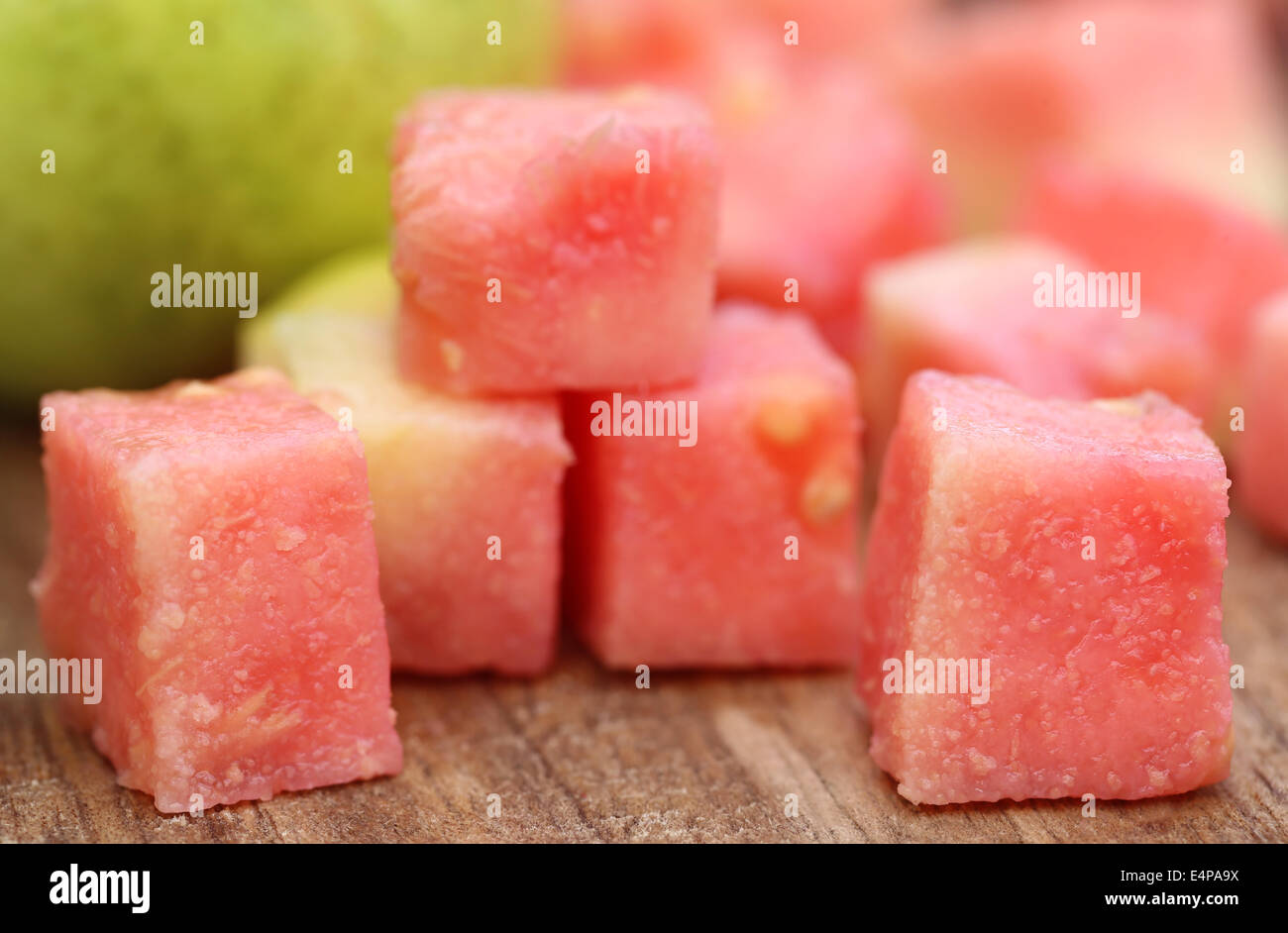 Fresh cut guava hi-res stock photography and images - Alamy