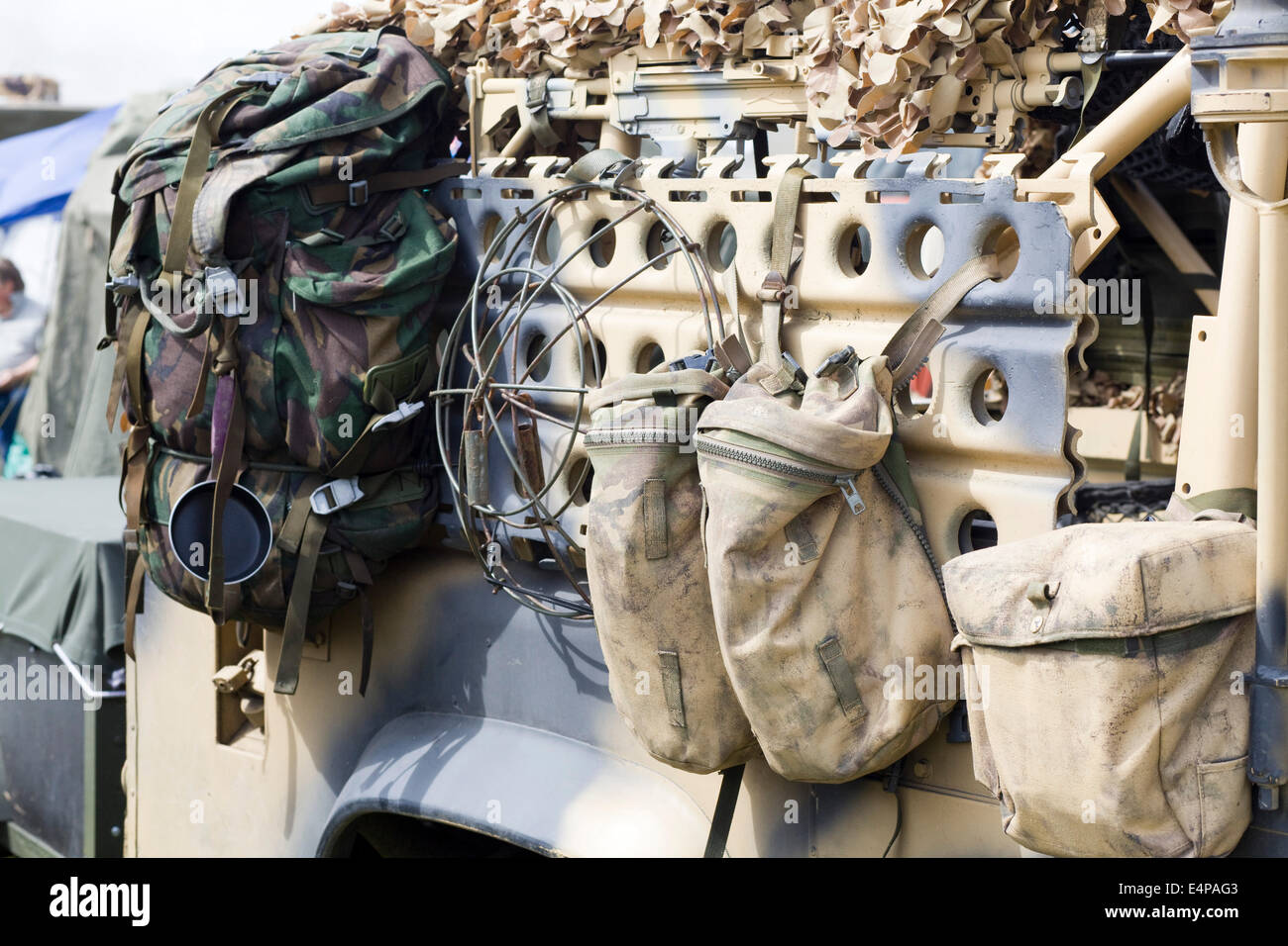 Camouflages military equipment hi-res stock photography and images - Alamy
