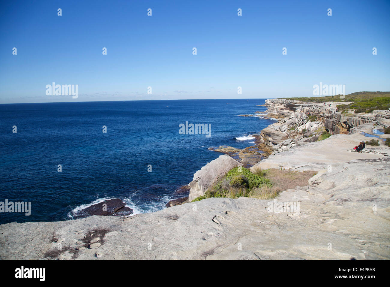 The view from Cape Solander in Botany Bay National Park at Kurnell in ...