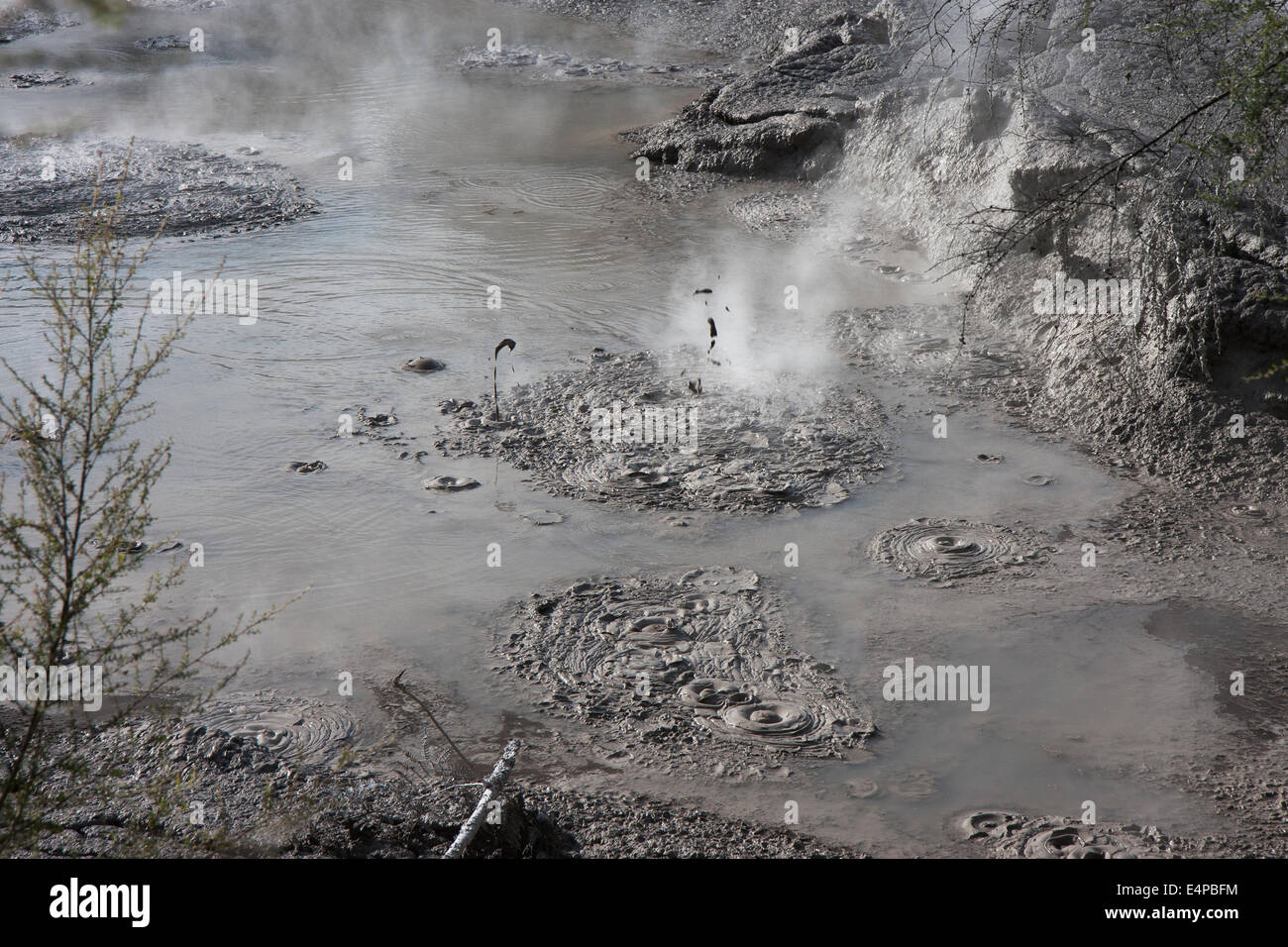 Mud particles flying through the air Stock Photo - Alamy