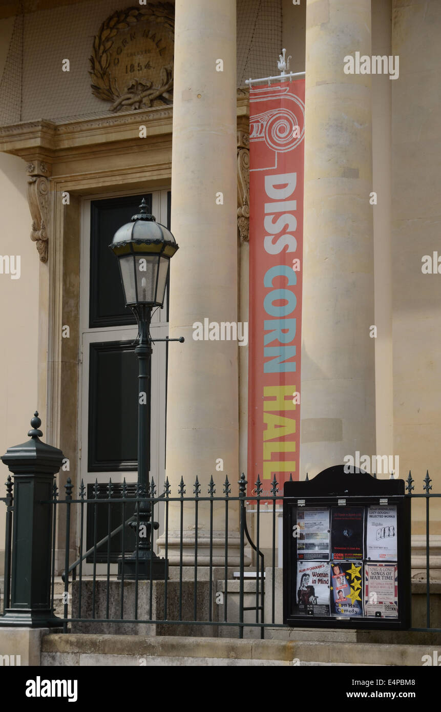 Diss Corn Hall Stock Photo - Alamy