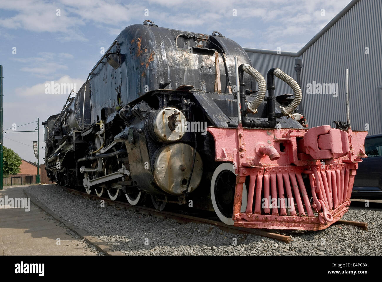 Old Garratt Steam Locomotive at Summerlee, Museum of Scottish ...