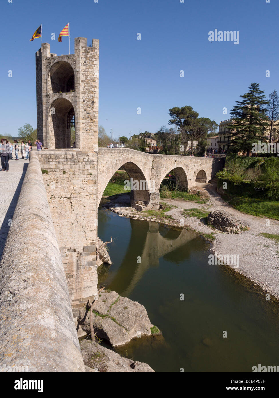 Fortified river bridge hi-res stock photography and images - Alamy