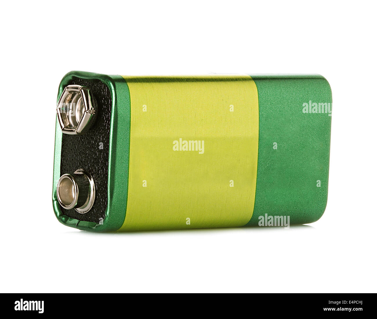 battery isolated on white background Stock Photo - Alamy