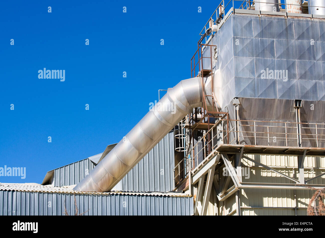 Picture of an industry landscape with great materials Stock Photo - Alamy