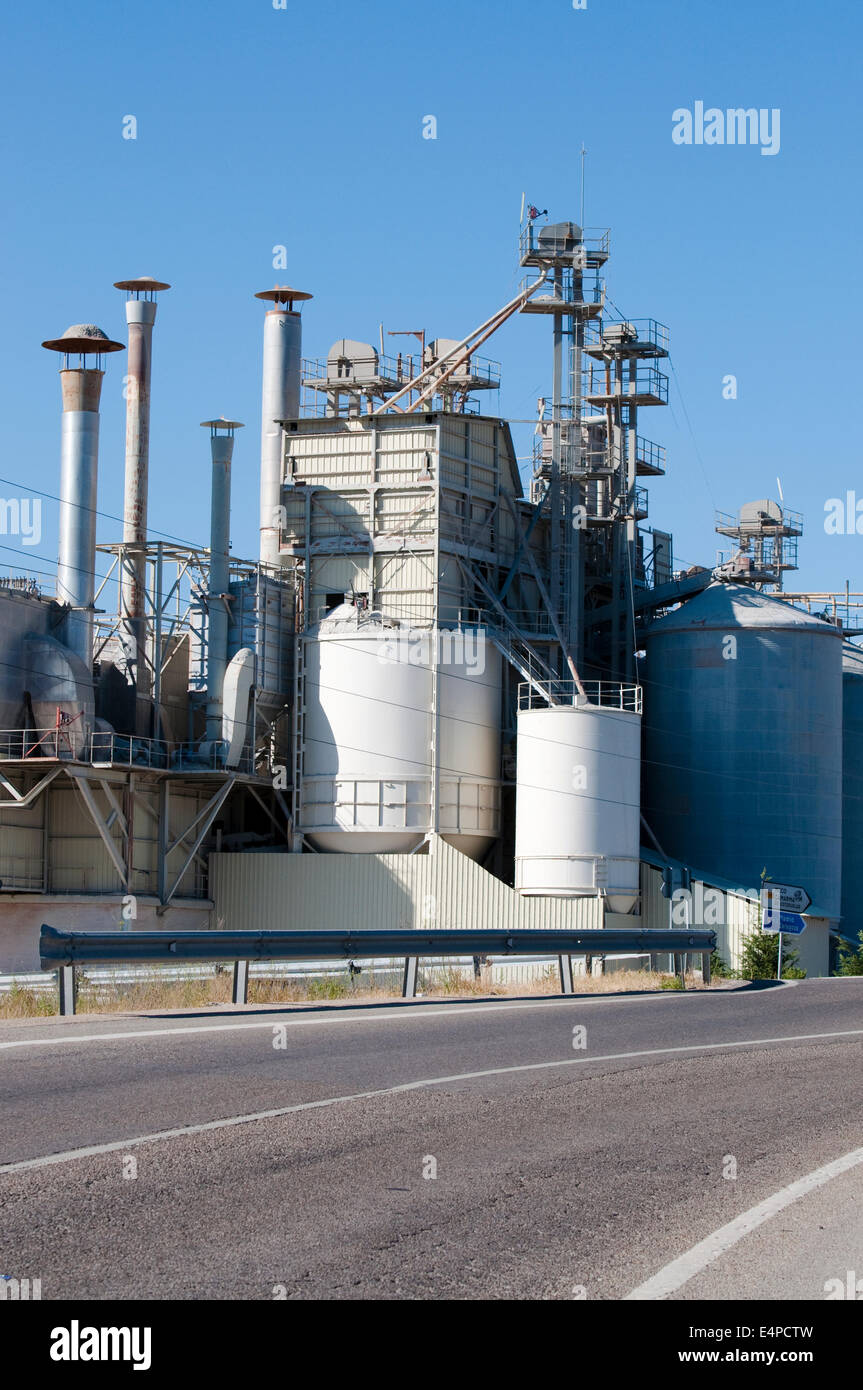 Picture of an industry landscape with great textures and materials ...
