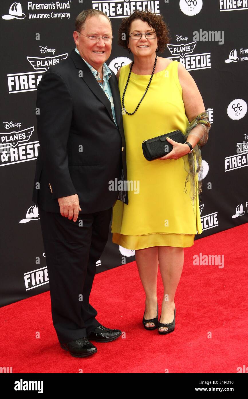 Los Angeles, California, USA. 15th July, 2014. John Lasseter attends ...