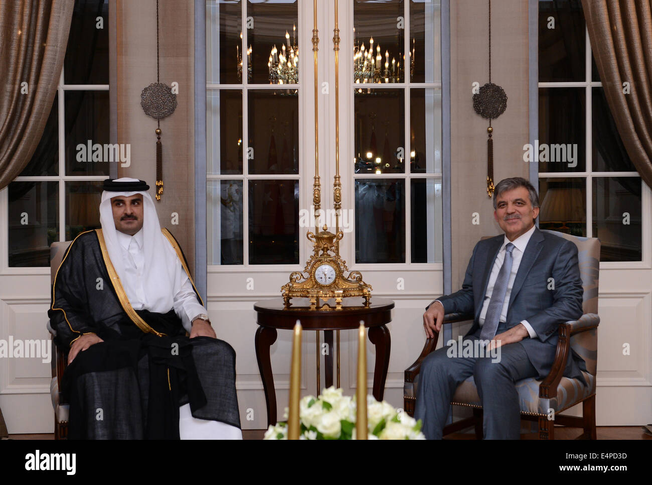 Sheikh hamad bin abdullah al thani hi-res stock photography and images ...