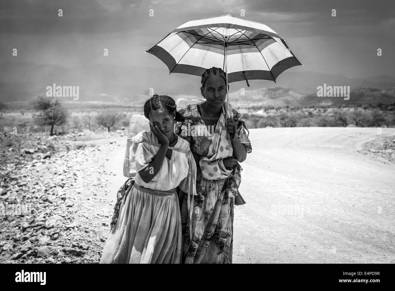 Water carriers, Tigray, Ethiopia Stock Photo - Alamy