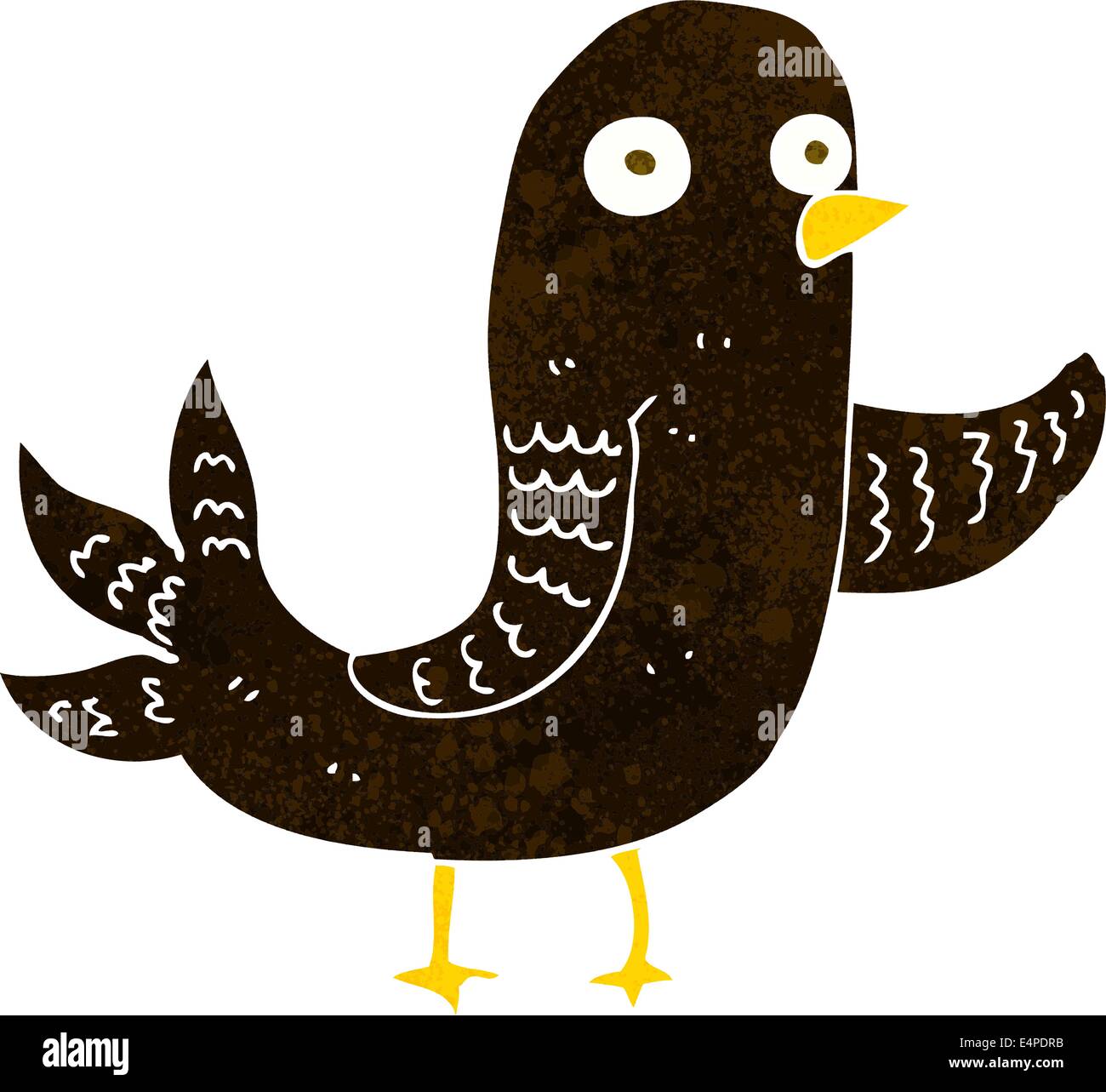 cartoon waving bird Stock Vector Image & Art - Alamy