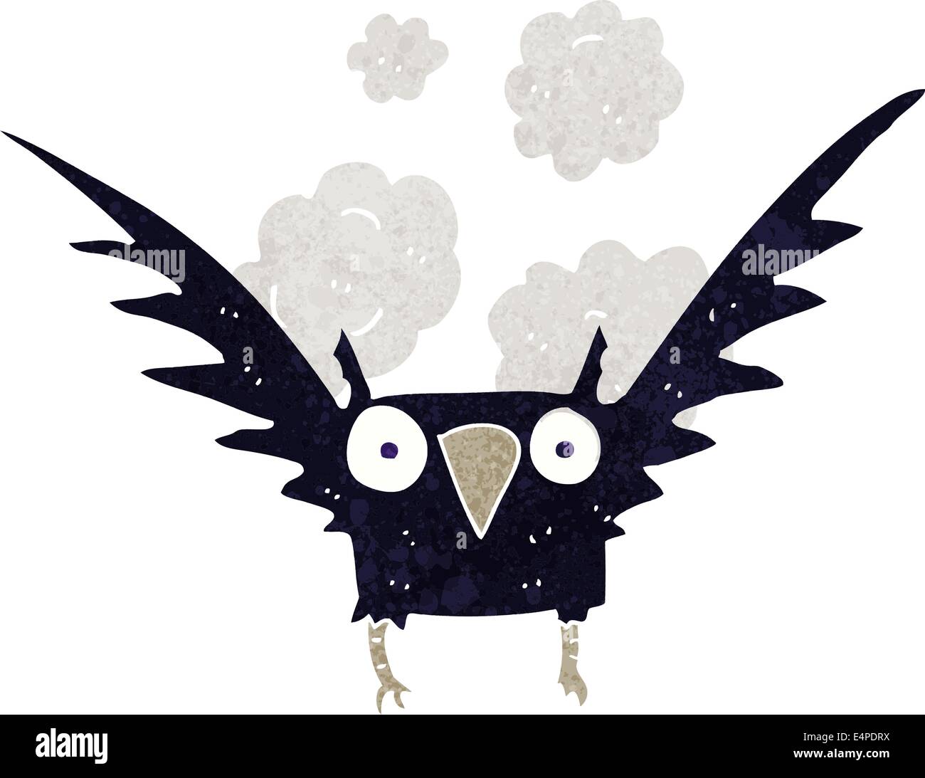 cartoon spooky bird Stock Vector Image & Art - Alamy