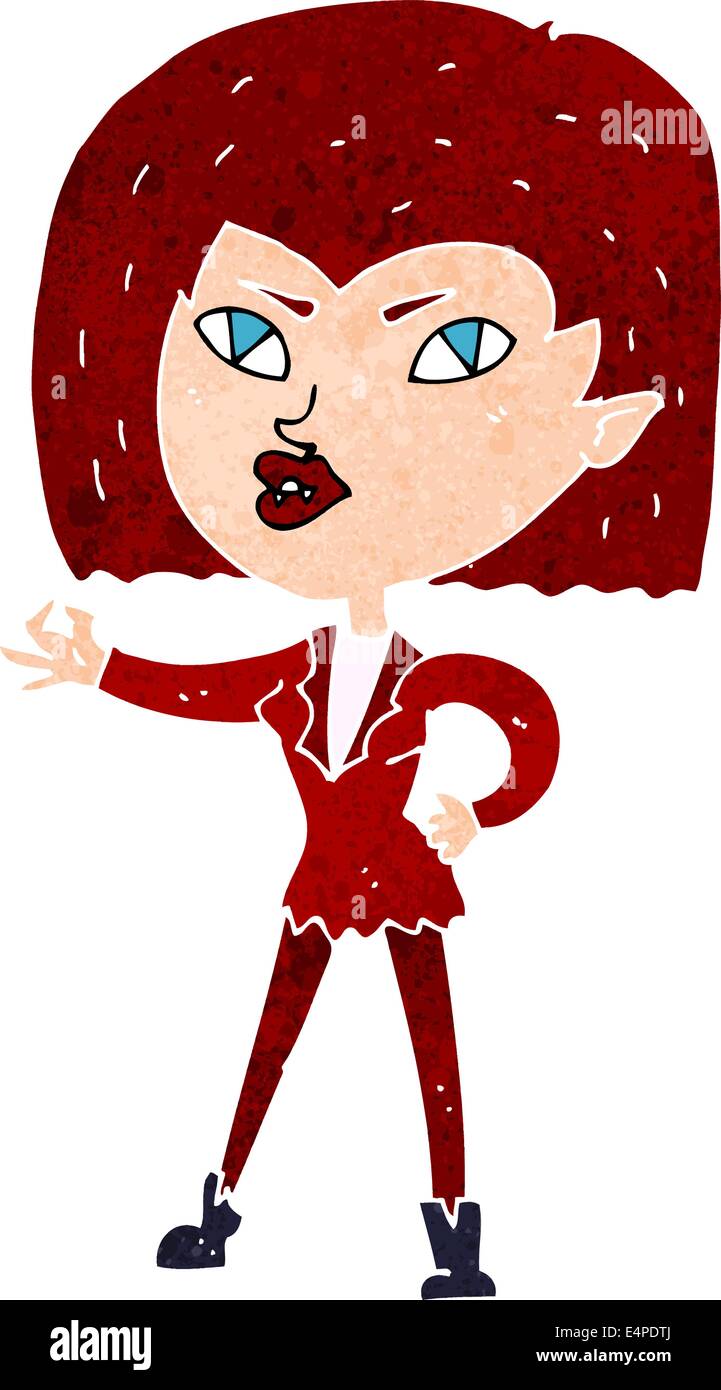Cartoon vampire girl hi-res stock photography and images - Alamy