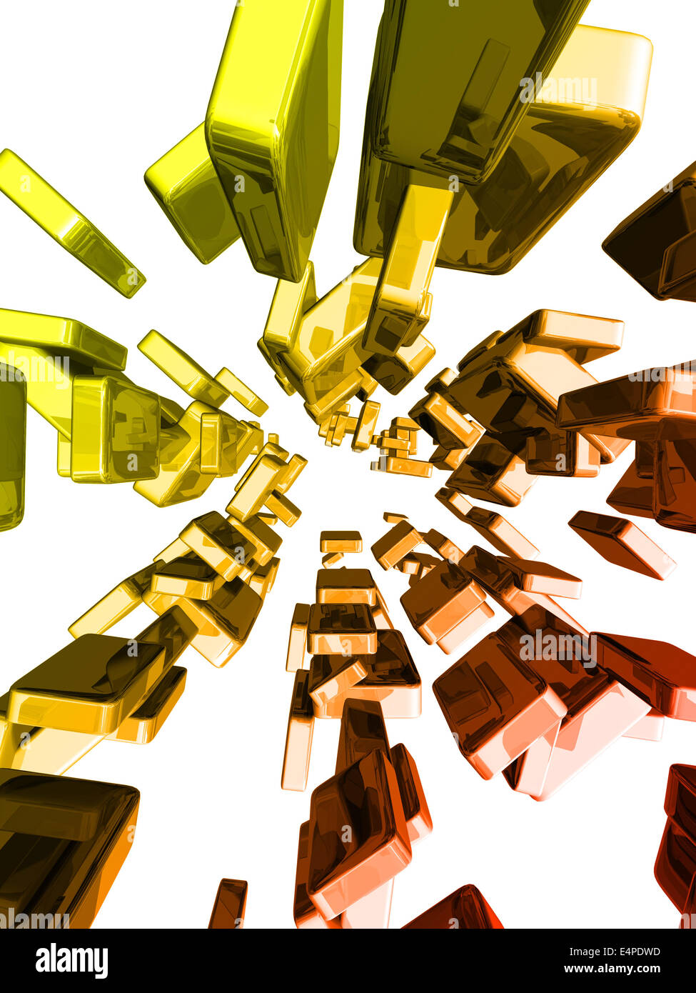 3d cubes with glossy light effects Stock Photo - Alamy