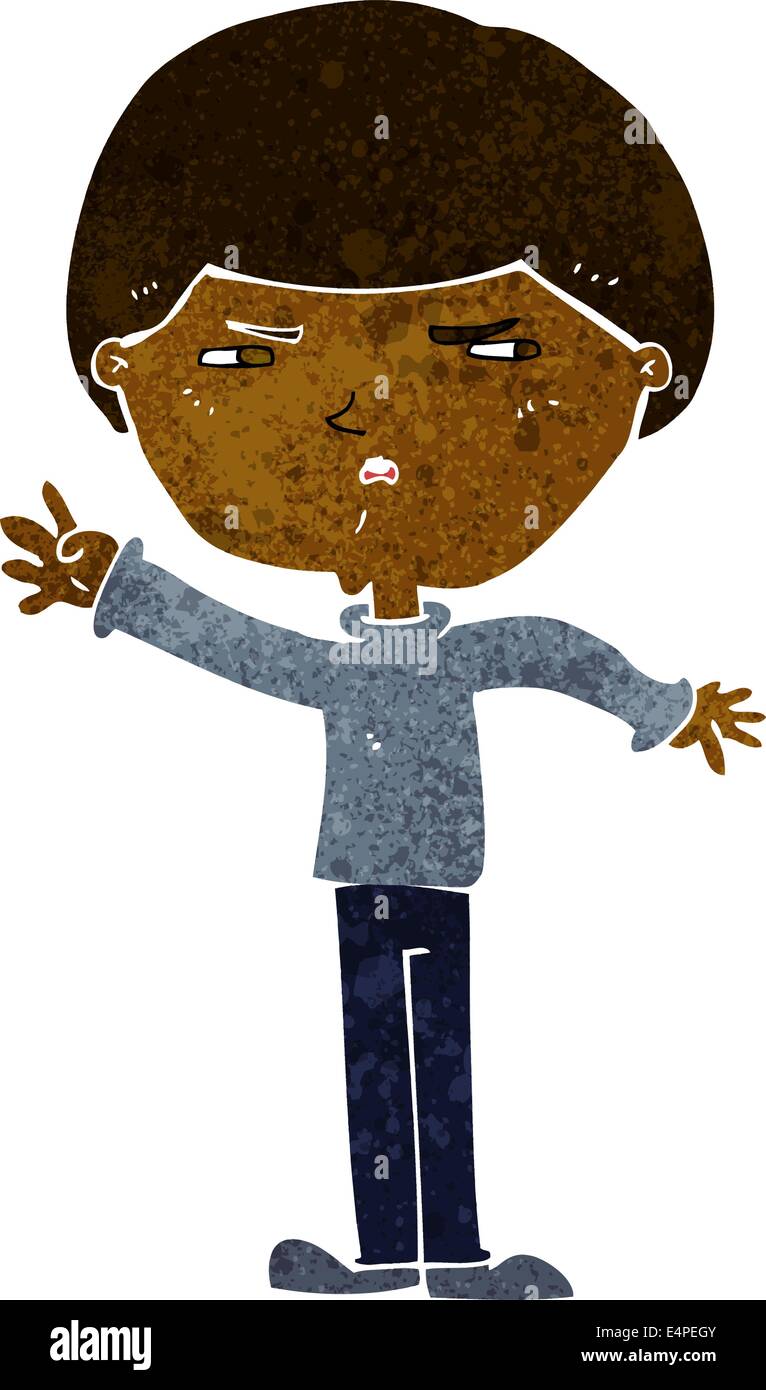 cartoon mean man Stock Vector Image & Art - Alamy