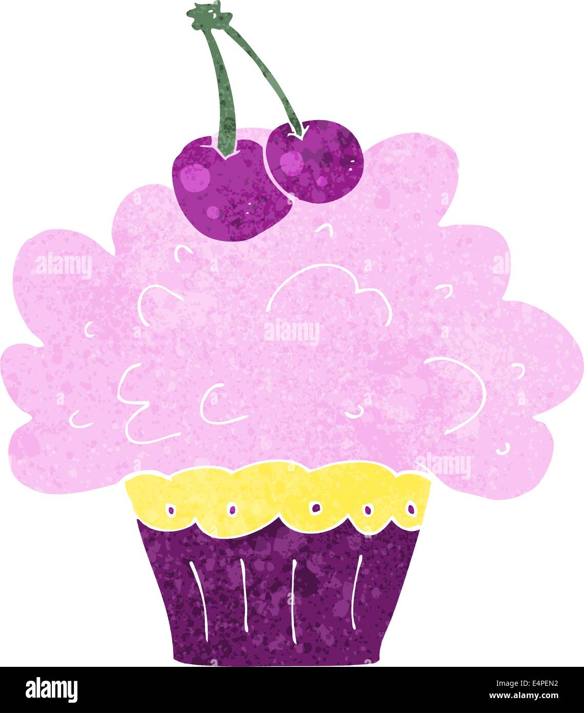 cartoon big cupcake Stock Vector Image & Art - Alamy