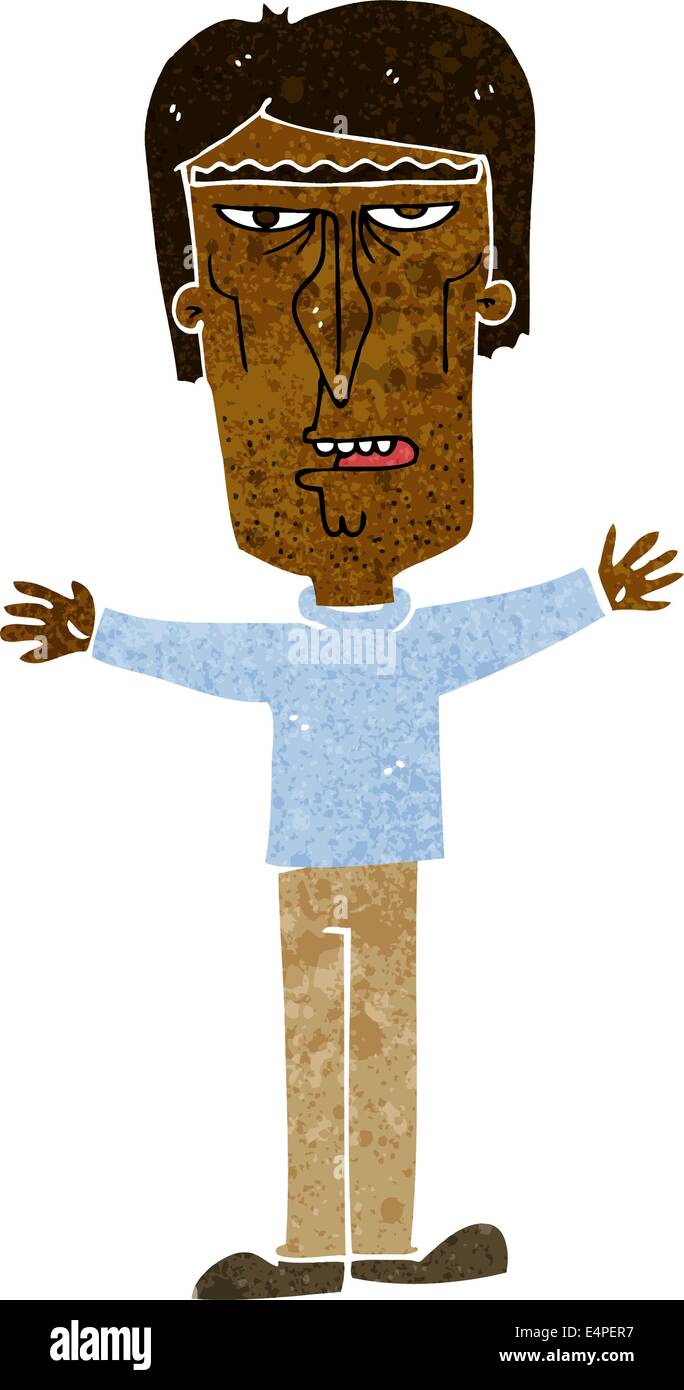 cartoon angry man Stock Vector Image & Art - Alamy