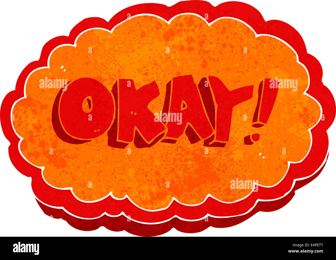 cartoon okay sign Stock Vector Image & Art - Alamy