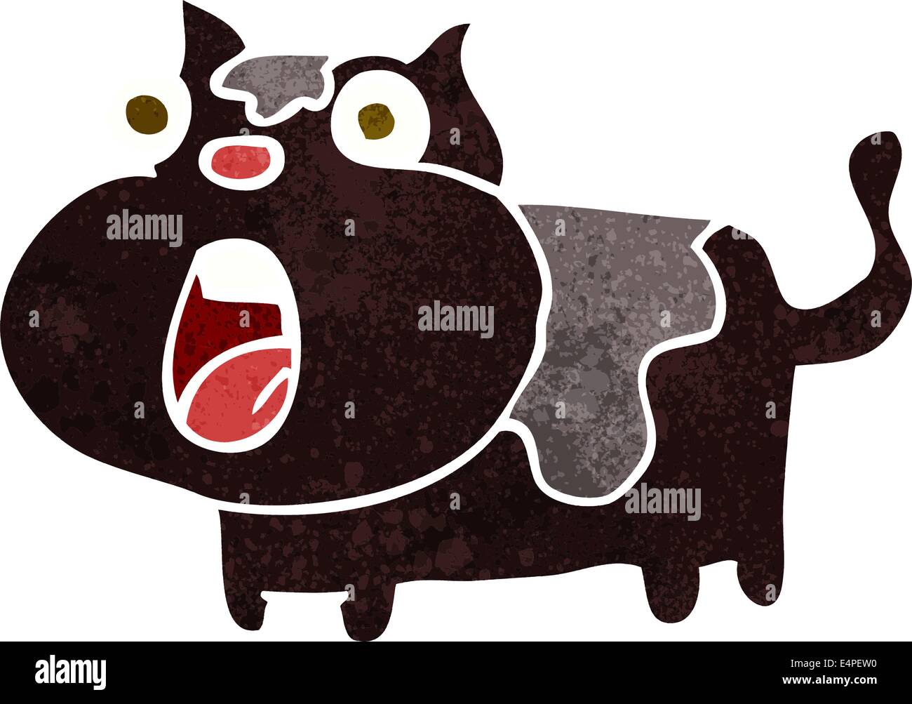 cartoon shocked cat Stock Vector Image & Art - Alamy